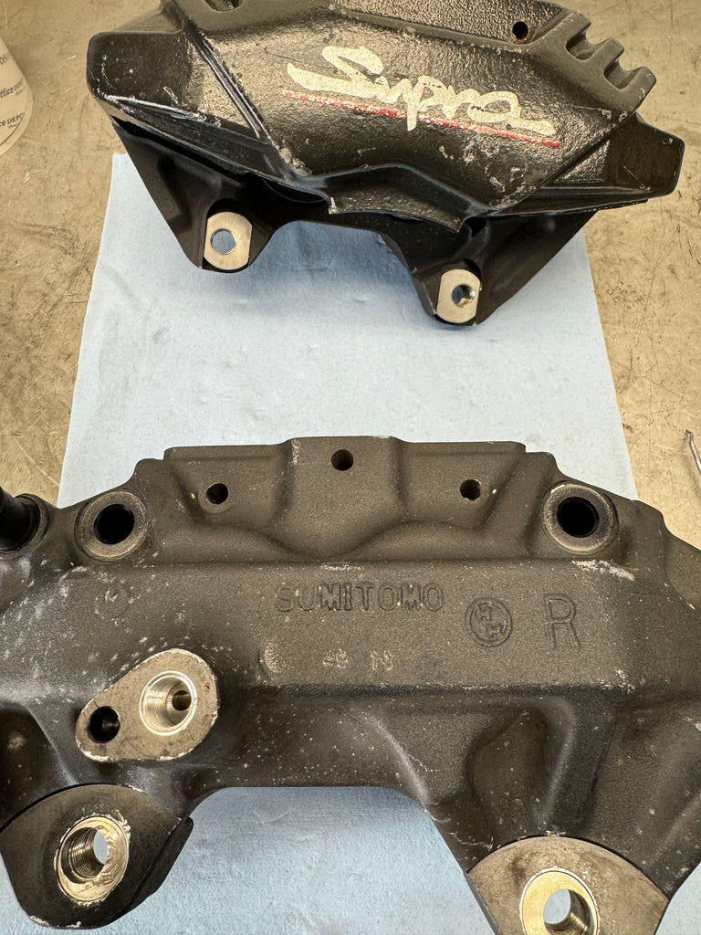 Supra MKIV Front Brake Caliper Rebuild Service – Suspicious Garage